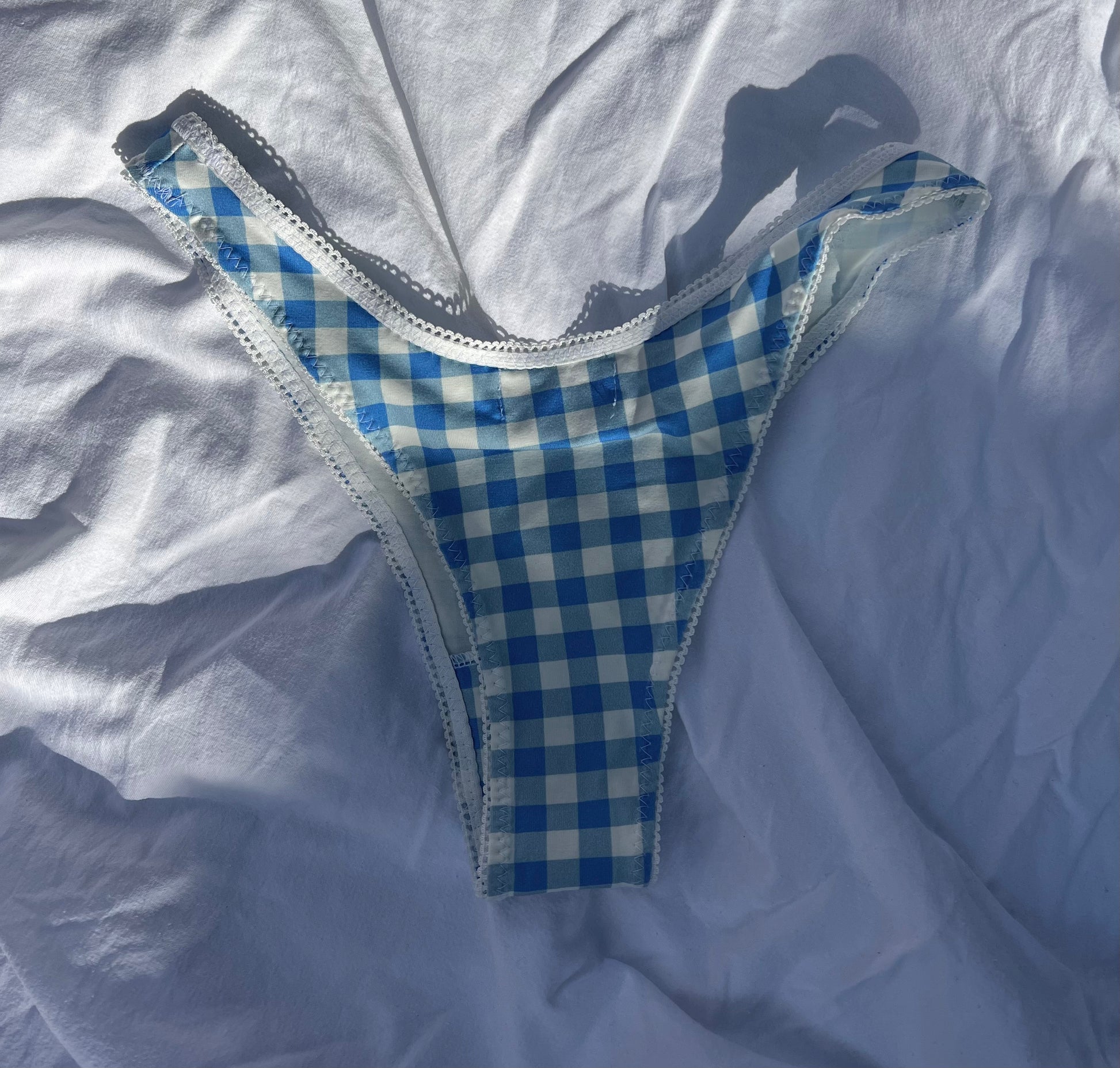 Blue Gingham - Gracie Knicker – Daisylia